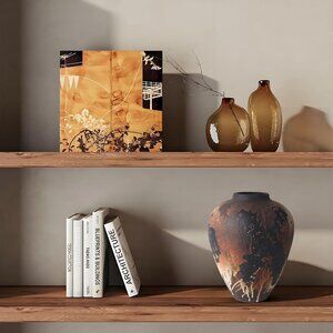 Accents | New 89inch Rustic Brown Ceramic Vase For Flowers Farmhouse ...